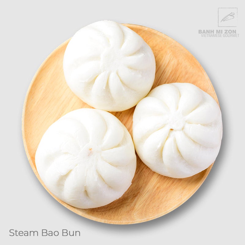 Steam Bao Bun (Banh Bao) 2pcs | Banh Mi Zon